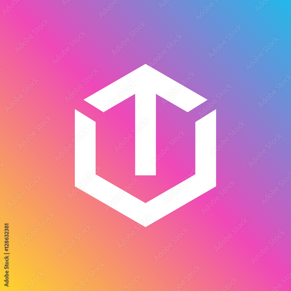 Letter T Symbol Stock-Vektorgrafik | Adobe Stock