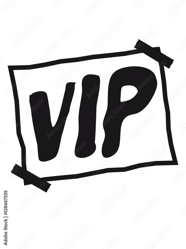 Stick paper glue sticks streich VIP importance star notiz cool funny ...