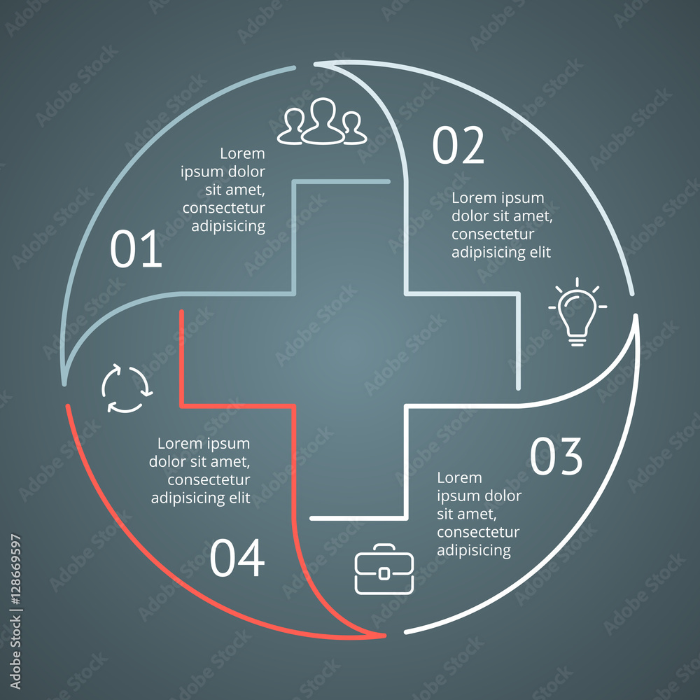 Vector plus linear infographic, medical diagram, healthcare graph ...