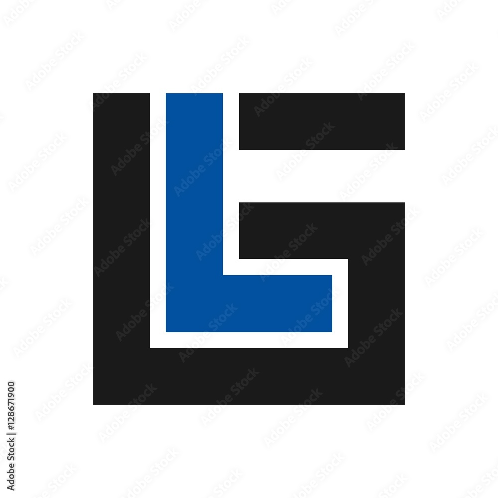 l and g logo vector Stock Vector | Adobe Stock