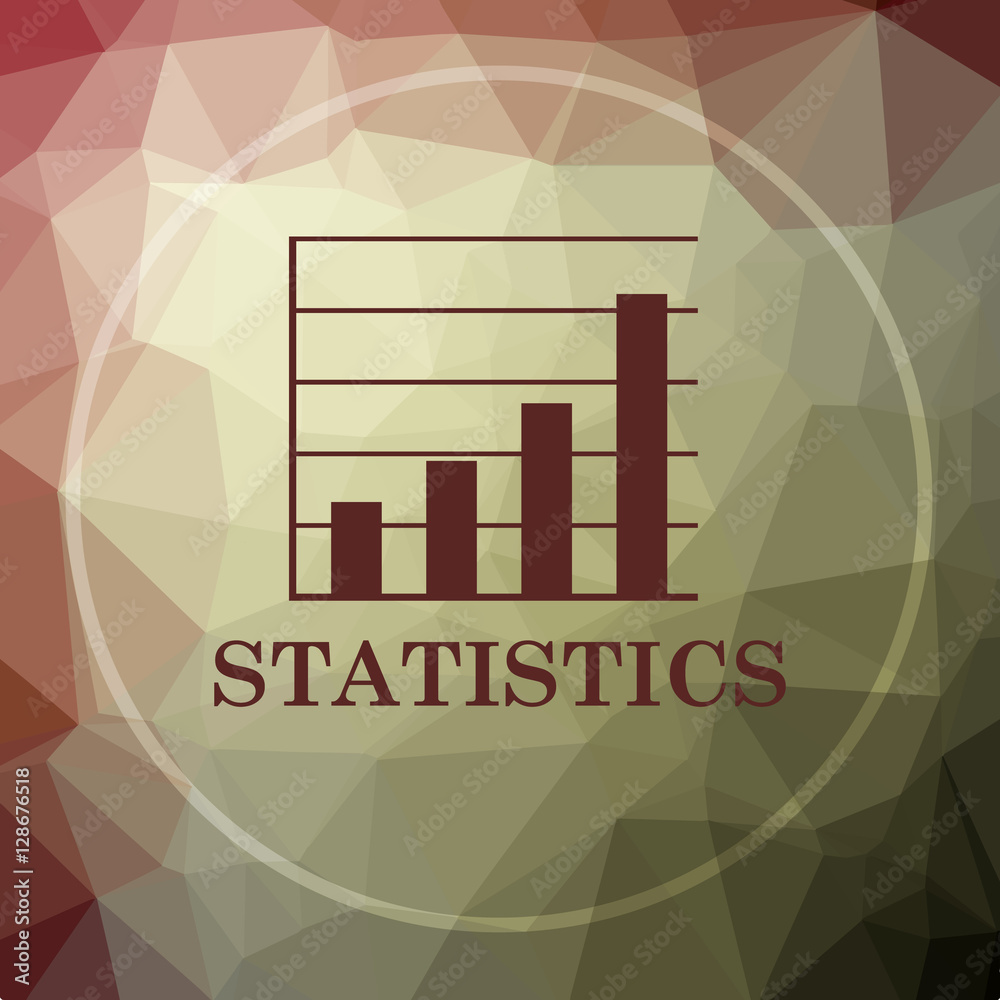 Statistics icon Stock Illustration | Adobe Stock