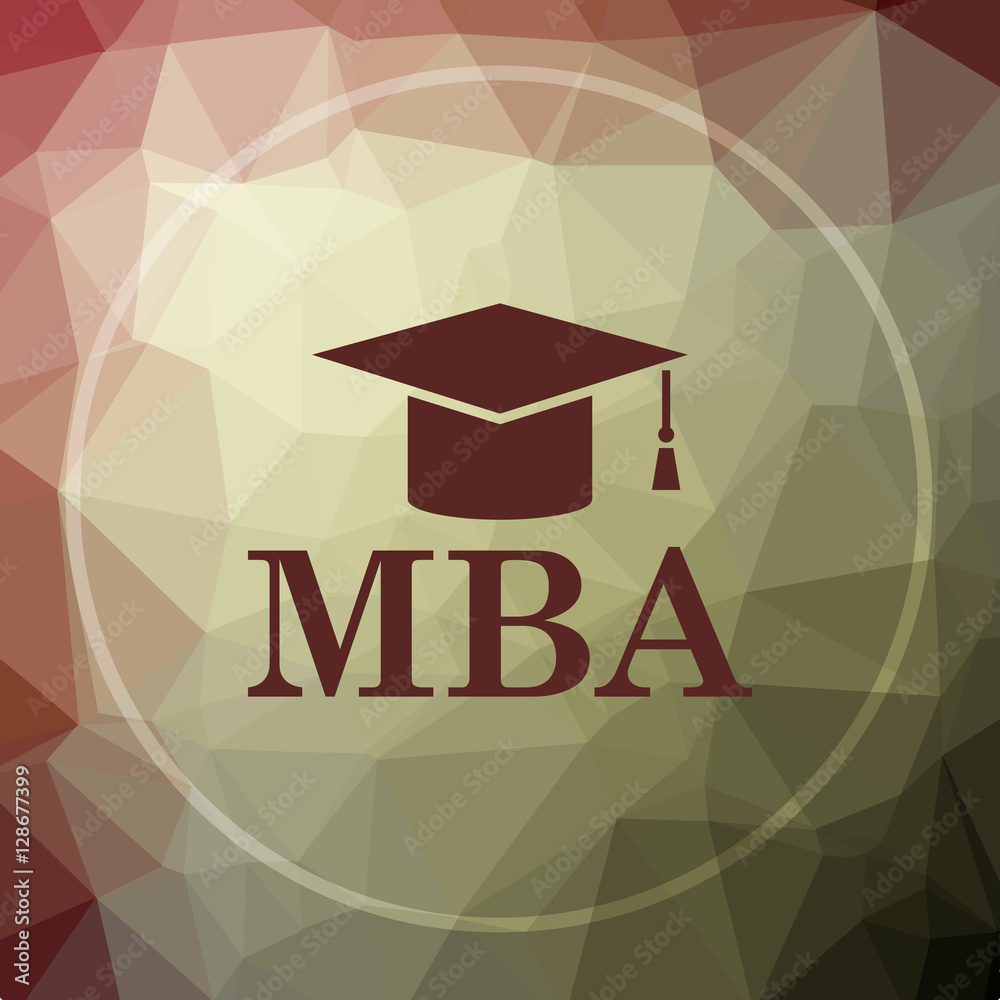 MBA icon Stock イラスト | Adobe Stock
