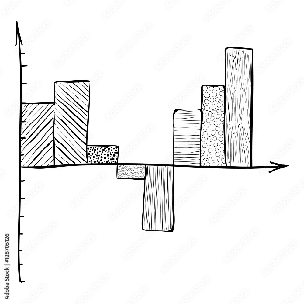 Schema infographics. Hand drawn illustration of schema vector ...
