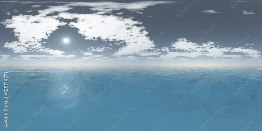Environment map. HDRI map. Equirectangular projection. Spherical ...