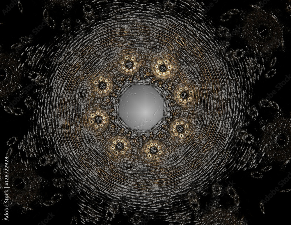 Geometry of Space series. Visually attractive backdrop made of c Stock ...