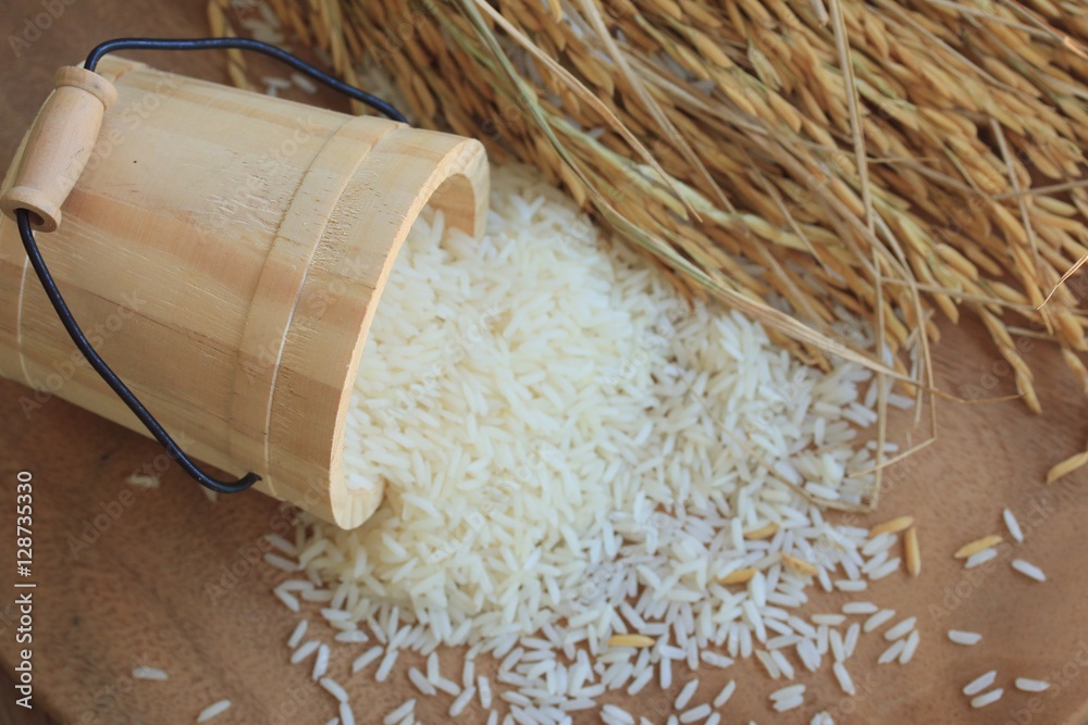 grain rice Stock Photo | Adobe Stock