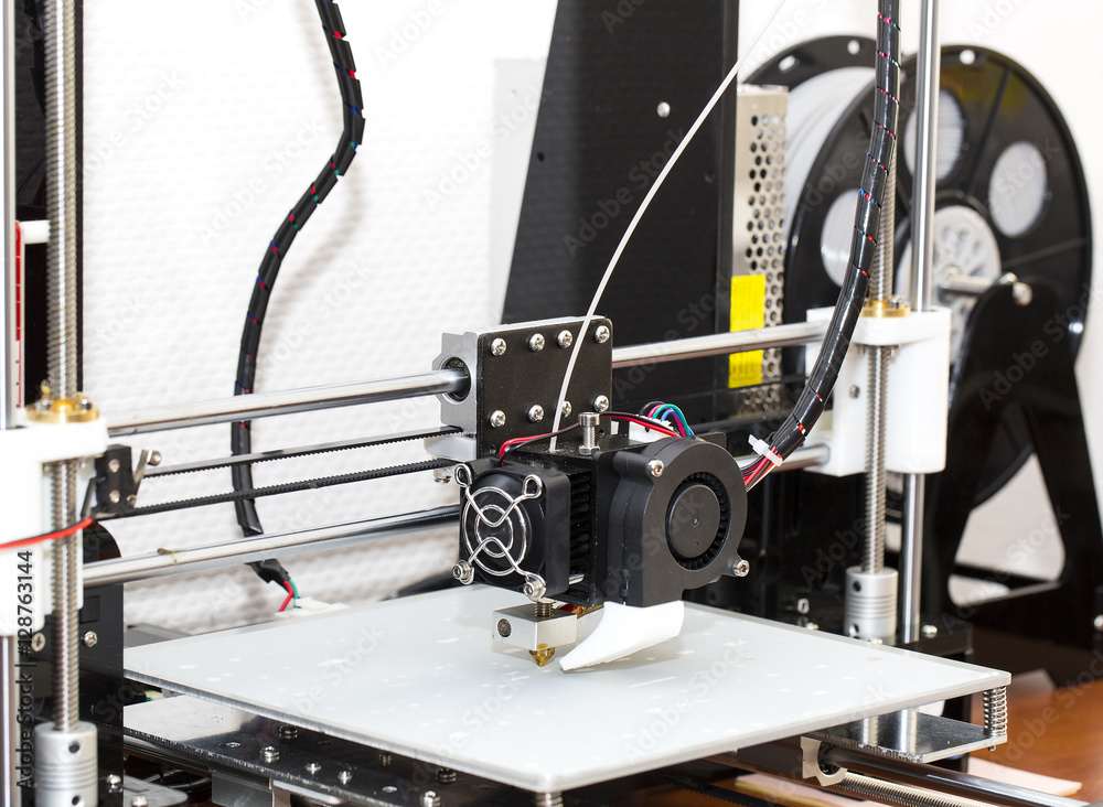 3d printer mechanism working yelement design of the device during the ...