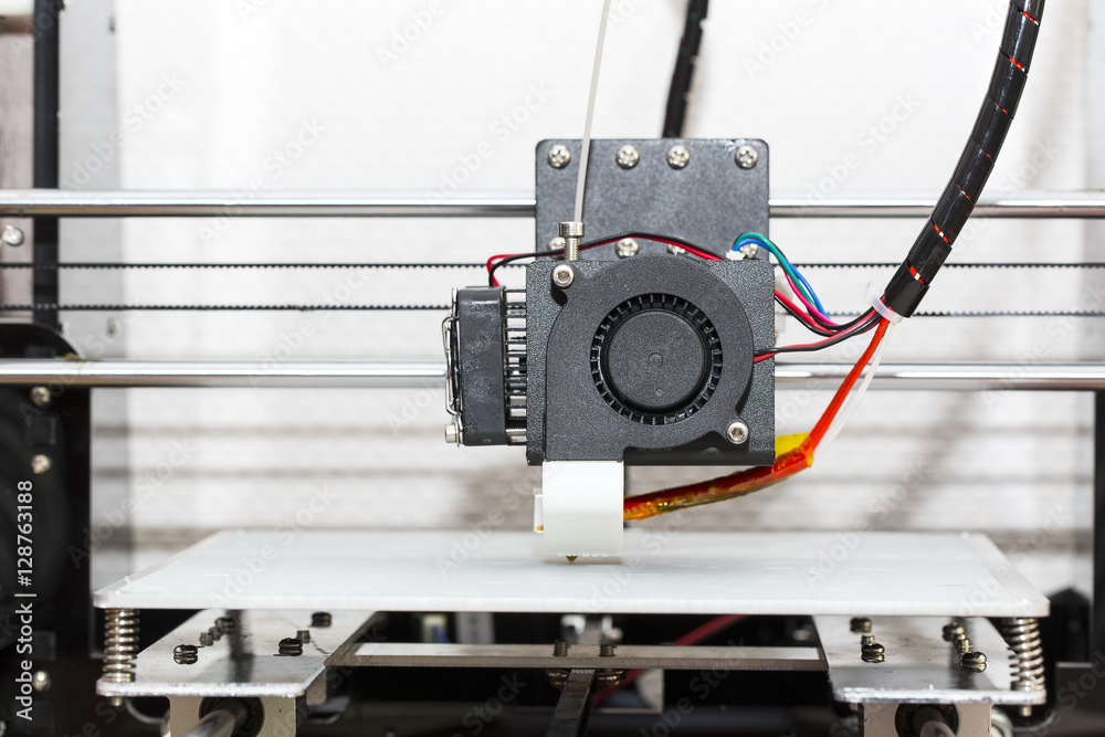 3d printer mechanism working yelement design of the device during the ...