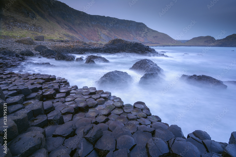 The rocks symbol of Giant's Causeway, Northern ireland Stock Photo ...