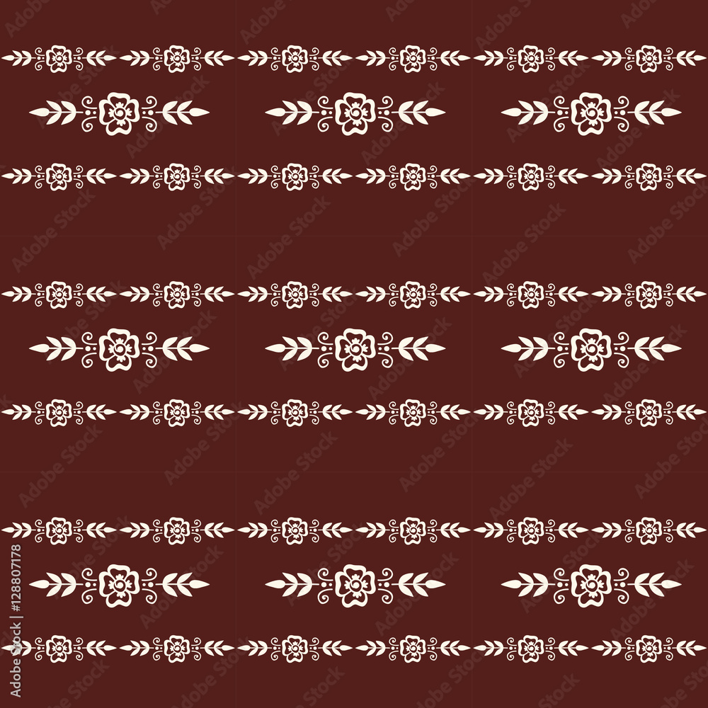 Mehendi pattern illustration Stock Vector | Adobe Stock