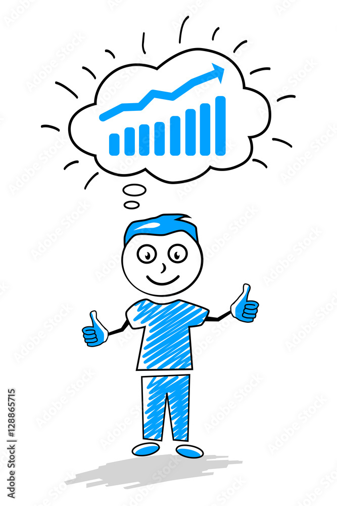 Cartoon - Erfolg - 1 Stock Vector | Adobe Stock