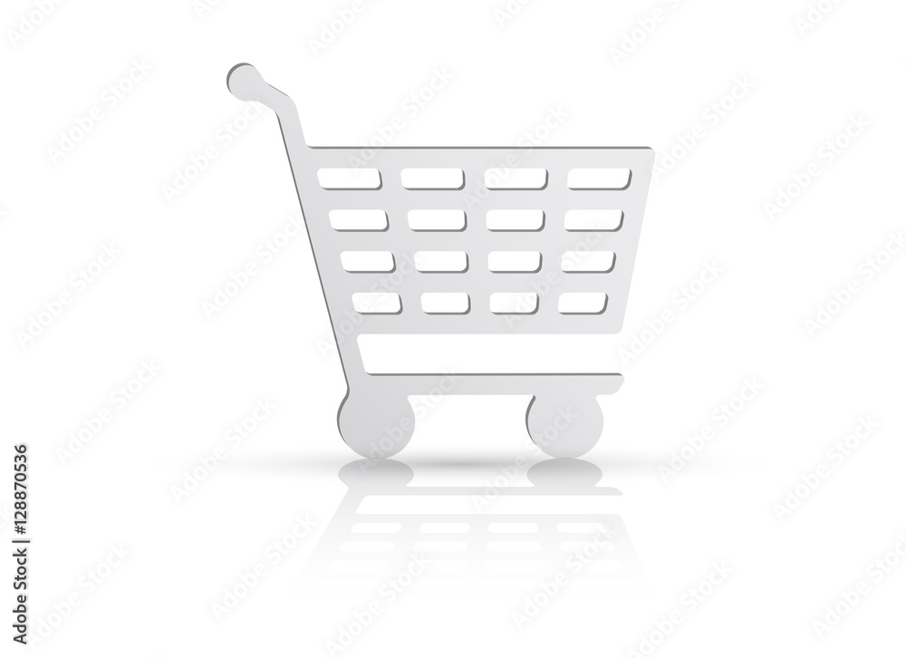 icona, carrello, acquisti, commercio, compere Stock Vector | Adobe Stock