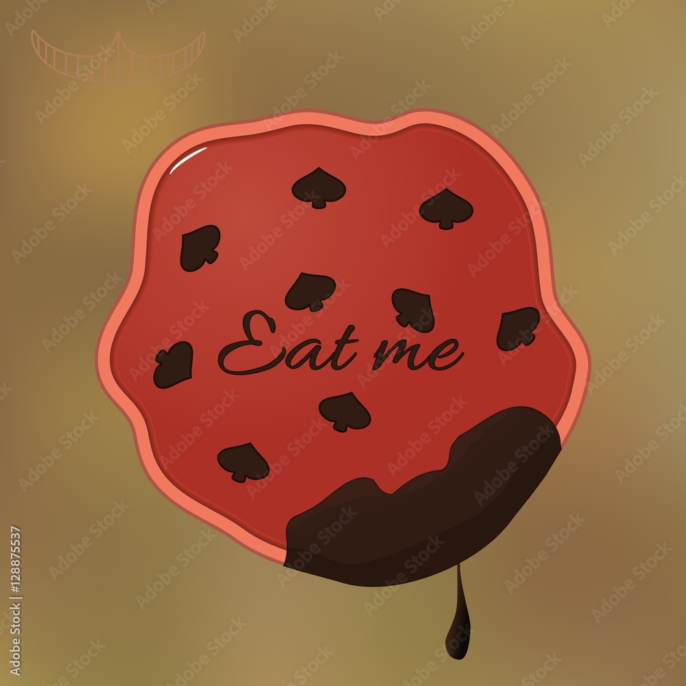 Alice Eat Me Cookie from Wonderland World -Tea Party, Birthday ...