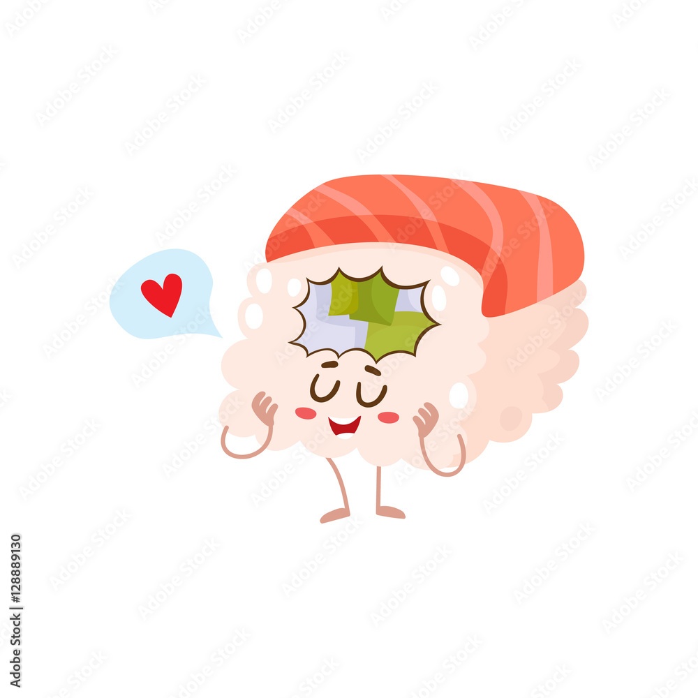 Funny Salmon Cartoon