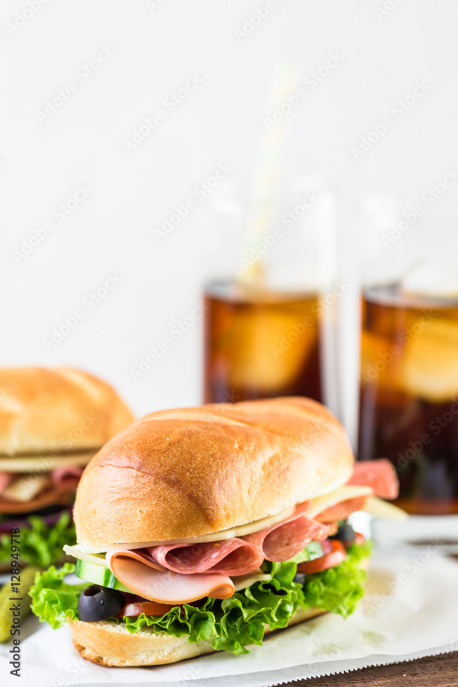 Sub sandwich Stock Photo | Adobe Stock