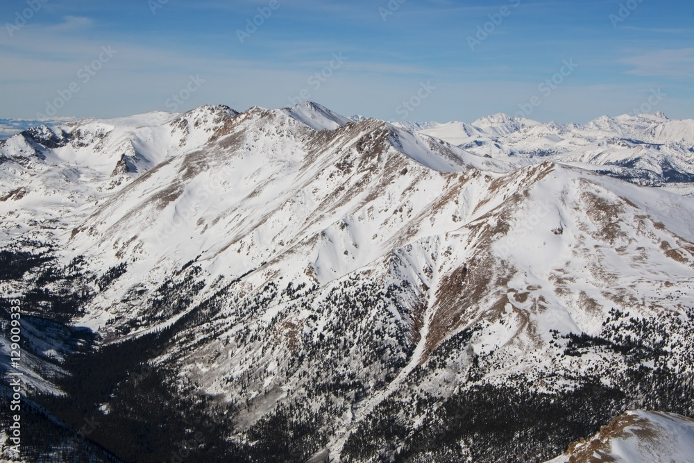 Mount Elbert Winter