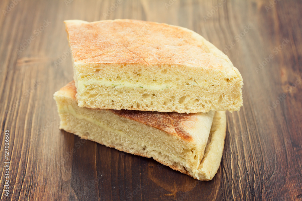 typical bread of island Madeira, Portugal Stock Photo | Adobe Stock