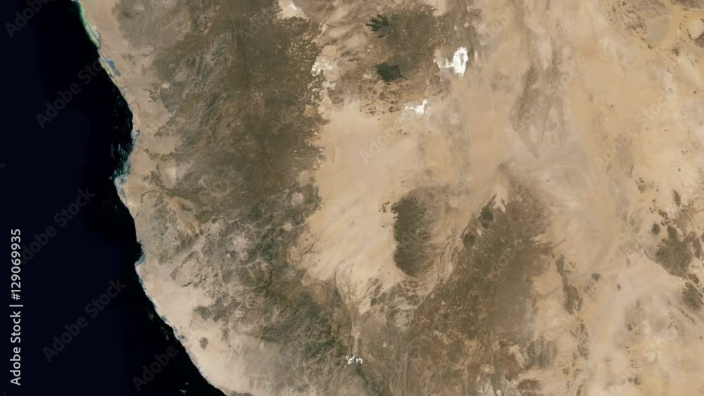 West of Saudi Arabia and the whole world Stock Video | Adobe Stock