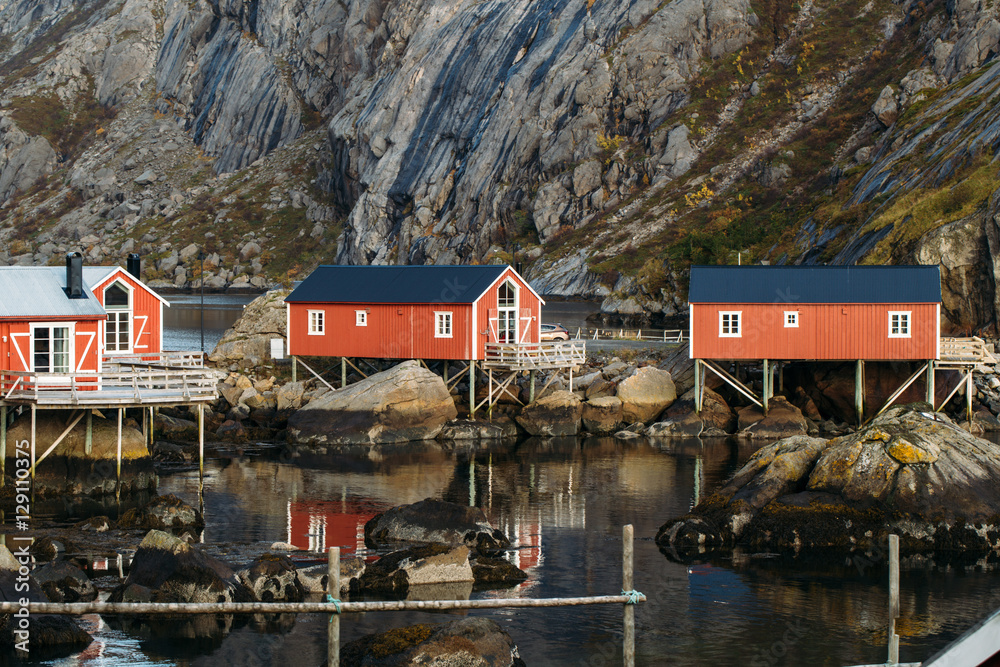 Autumn in Lofoten Islands, Norway Stock Photo | Adobe Stock