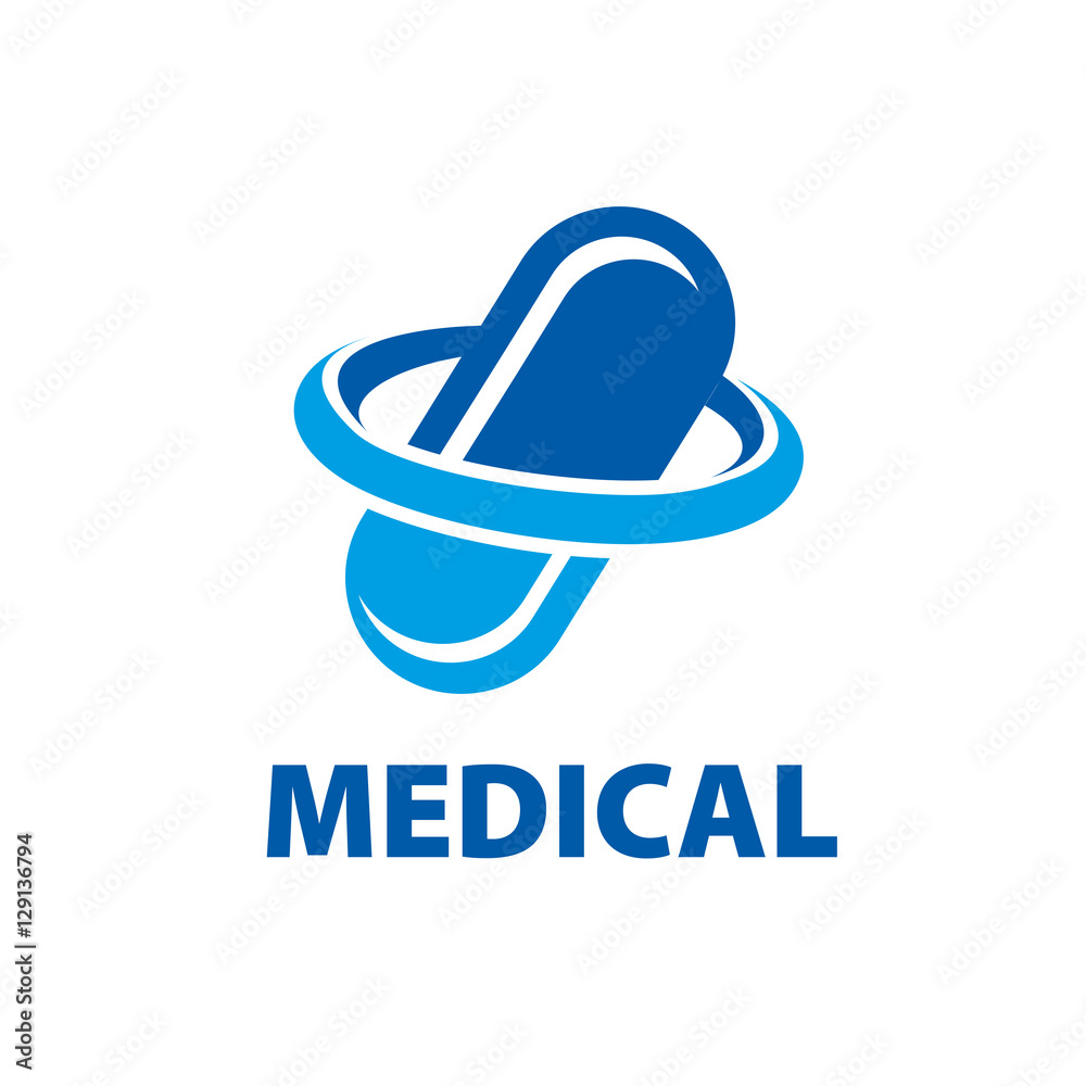 vector logo medical Stock Vector | Adobe Stock