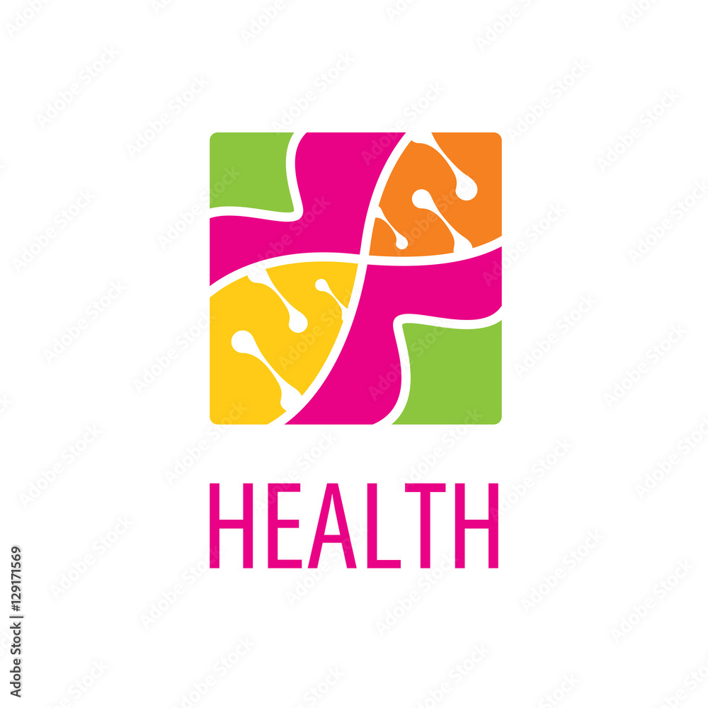 vector logo health Stock Vector | Adobe Stock