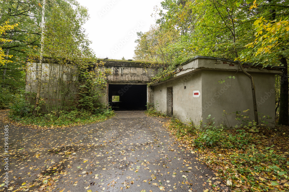 Wolf's Lair, Adolf Hitler's Bunker in Poland. First Eastern Front ...