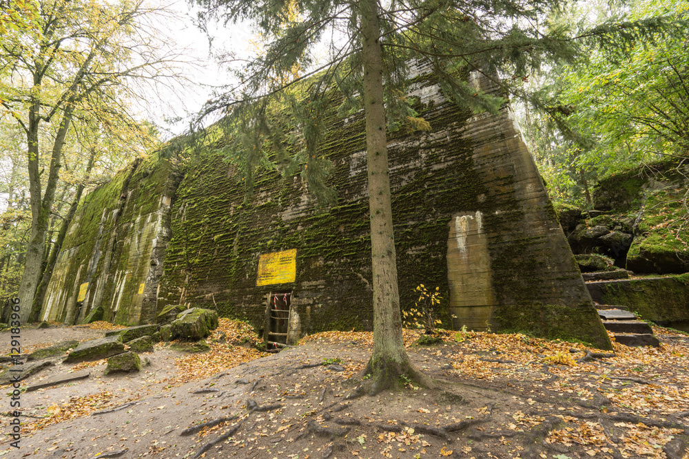Wolf's Lair, Adolf Hitler's Bunker in Poland. First Eastern Front ...