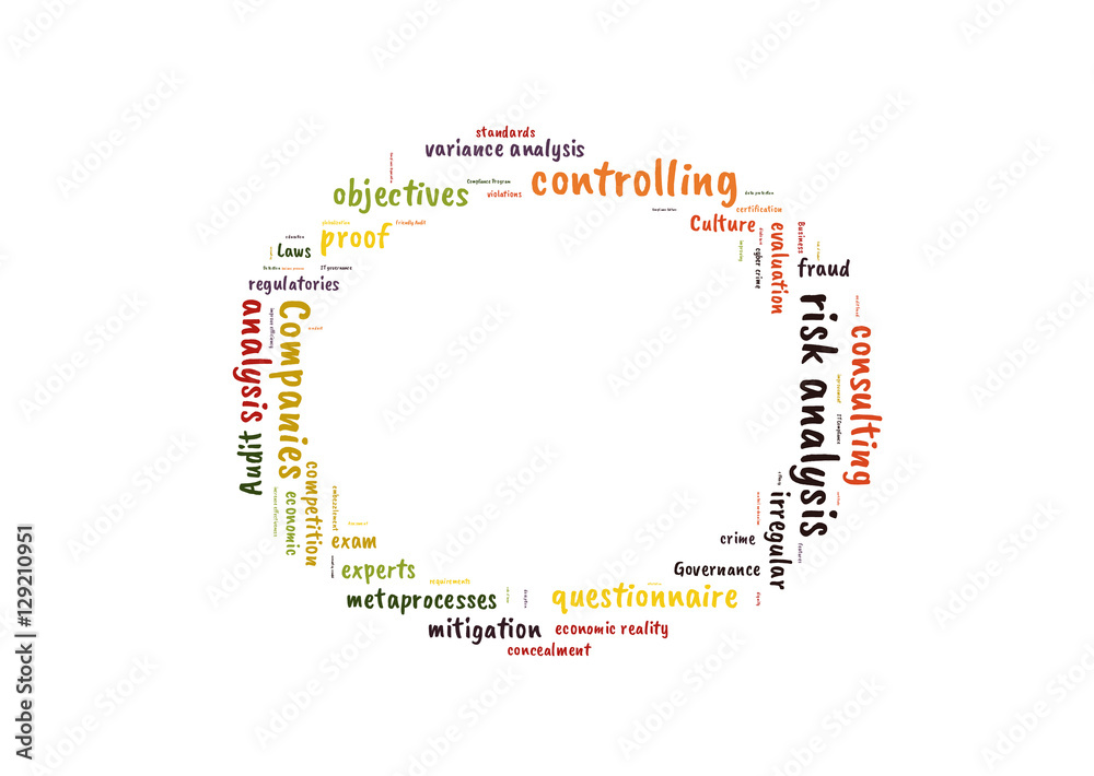 controlling word cloud shaped as a circle Stock Illustration | Adobe Stock