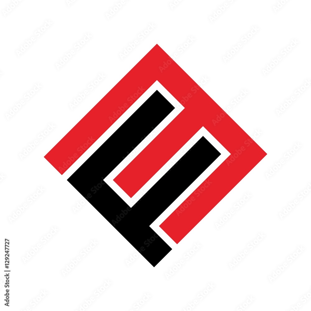 fm logo vector Stock Vector | Adobe Stock