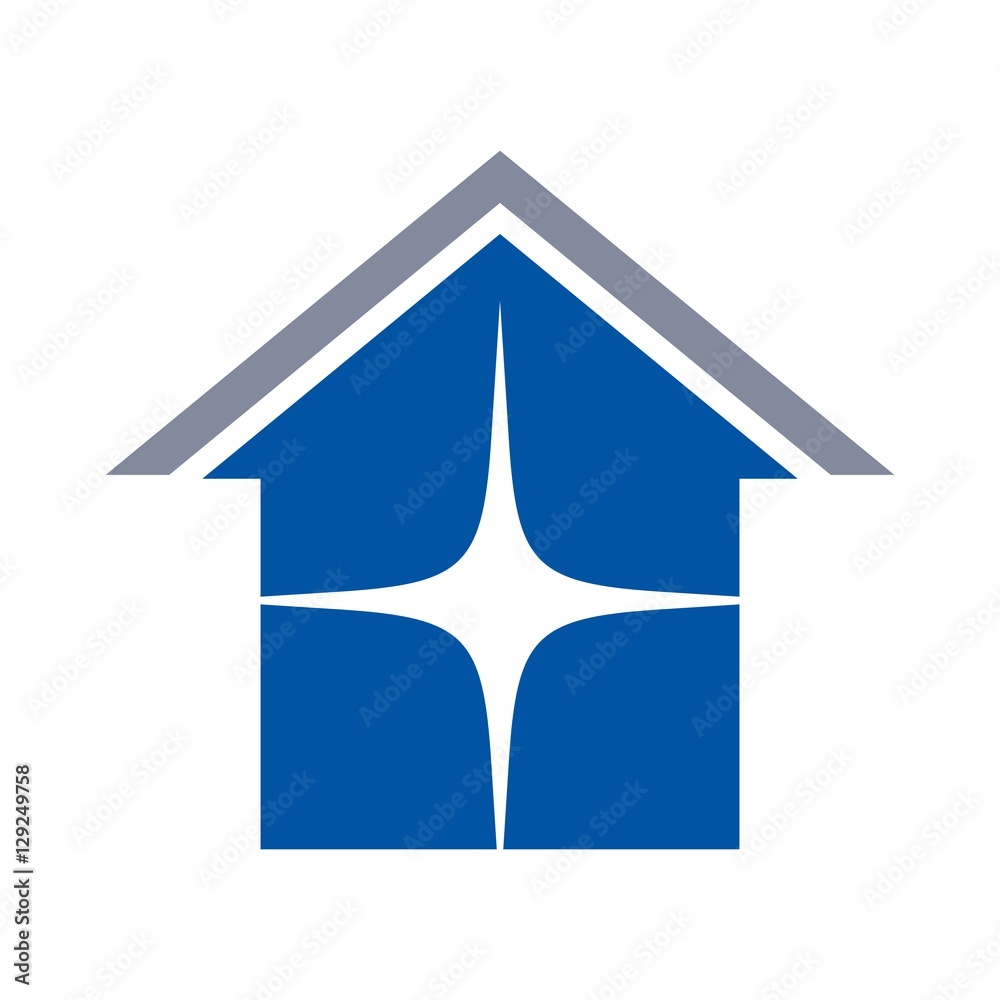star home logo vector Stock Vector | Adobe Stock
