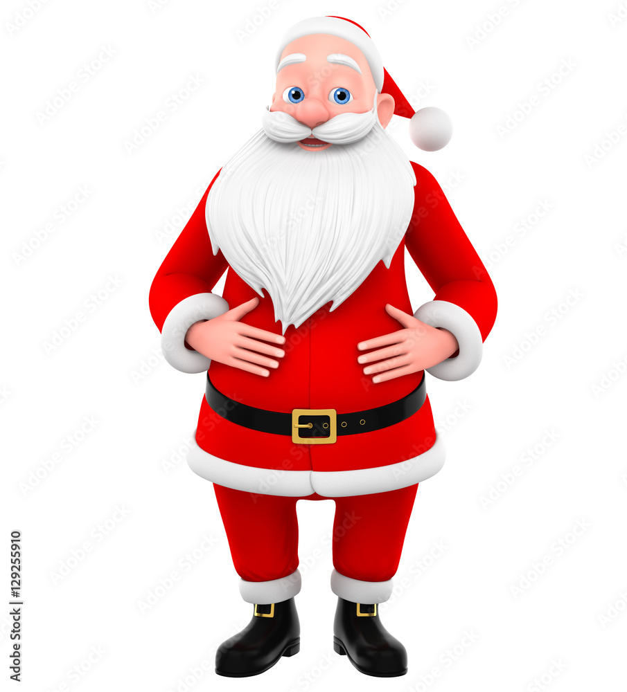 3d Santa Claus Wallpaper