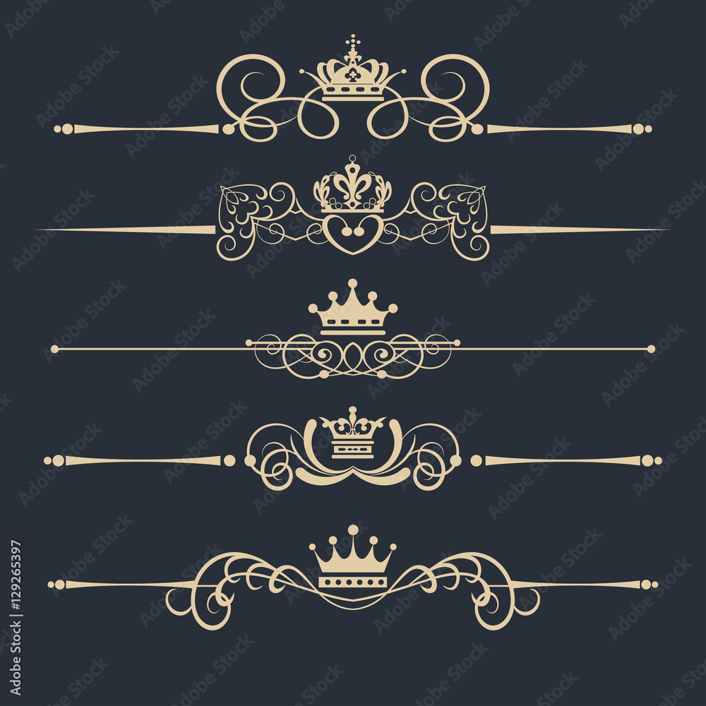Victorian Crown Scrolls