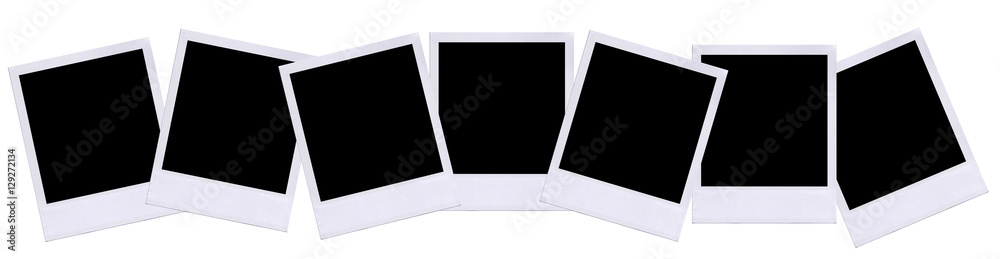 Instant film layout. Stock Photo | Adobe Stock