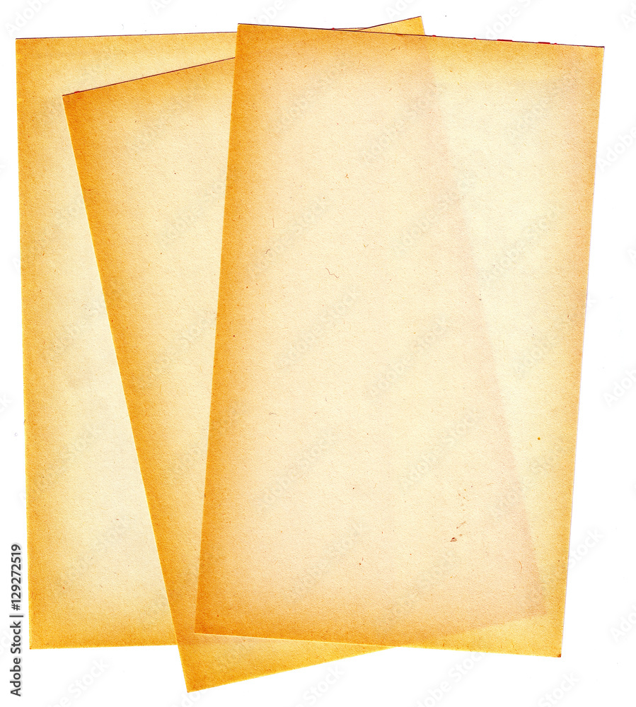 Transparent old aged document background papers. Stock Photo | Adobe Stock
