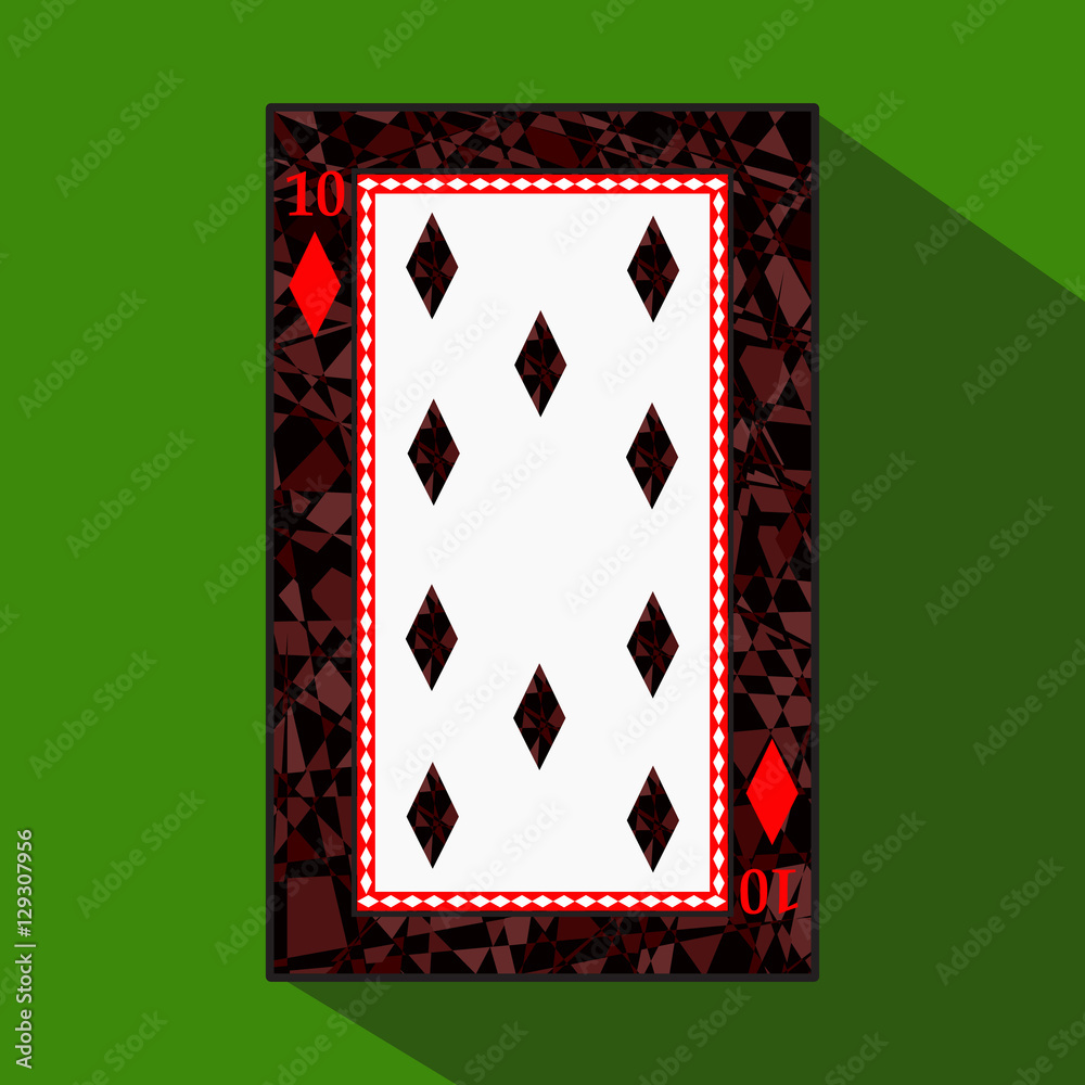 Playing Card The Icon Picture Is Easy Heart King New Year Santa