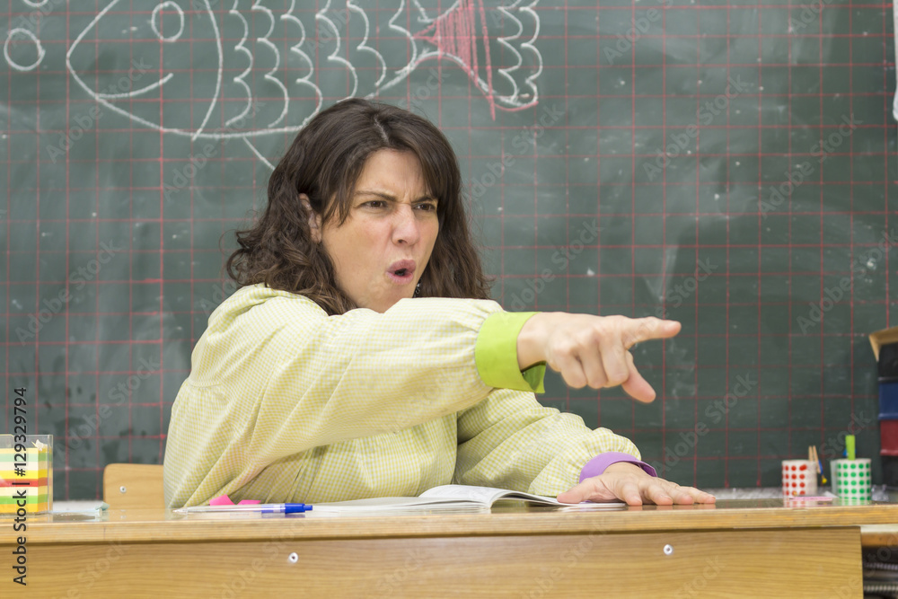 Angry Teacher