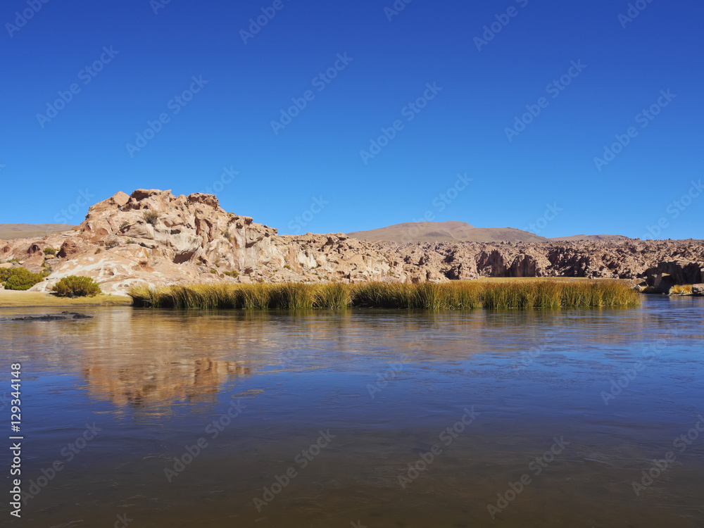 Bolivia, Potosi Departmant, Nor Lipez Province, Valle de las Rocas ...