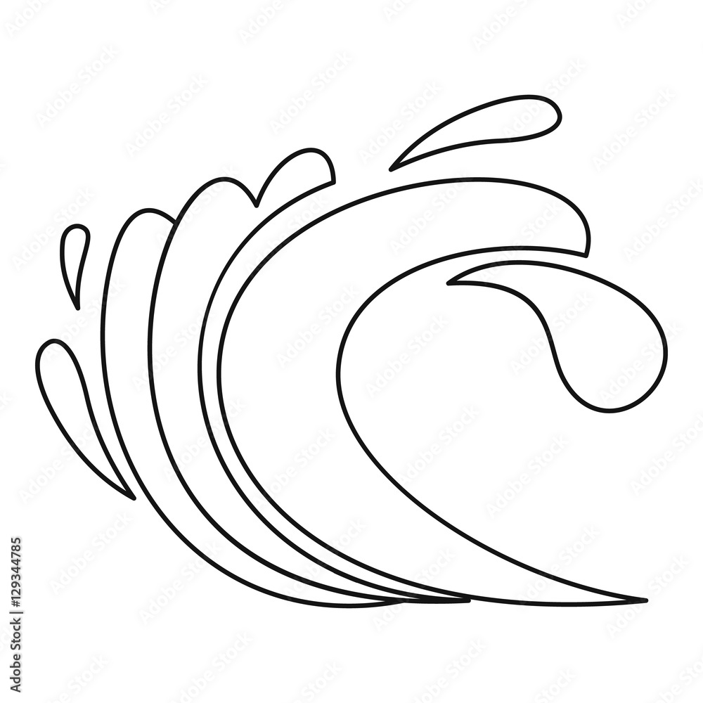 Wave Splash Vector
