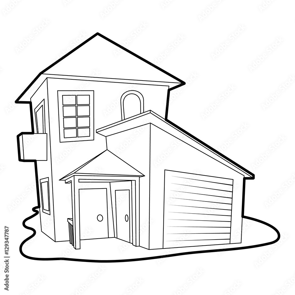 House Vector Outline