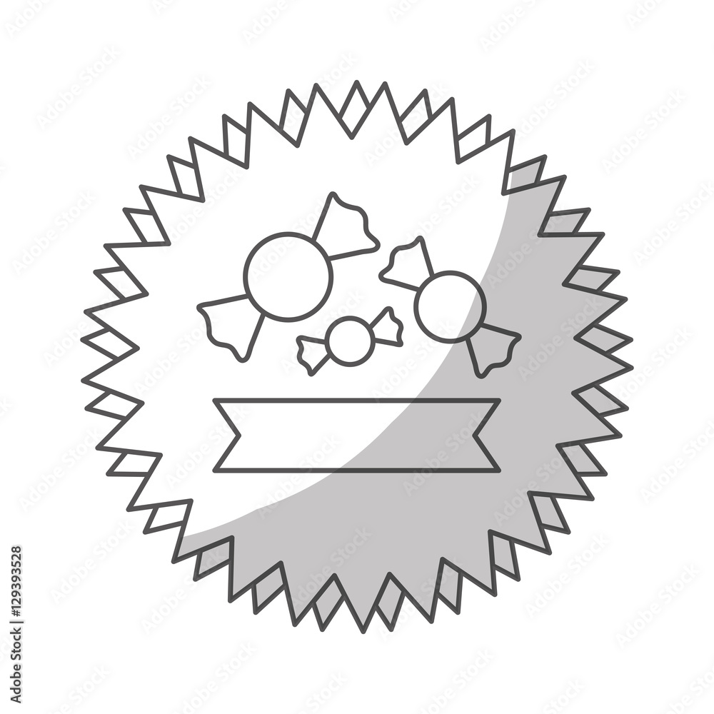 candy emblem icon image vector illustration design vector de Stock ...