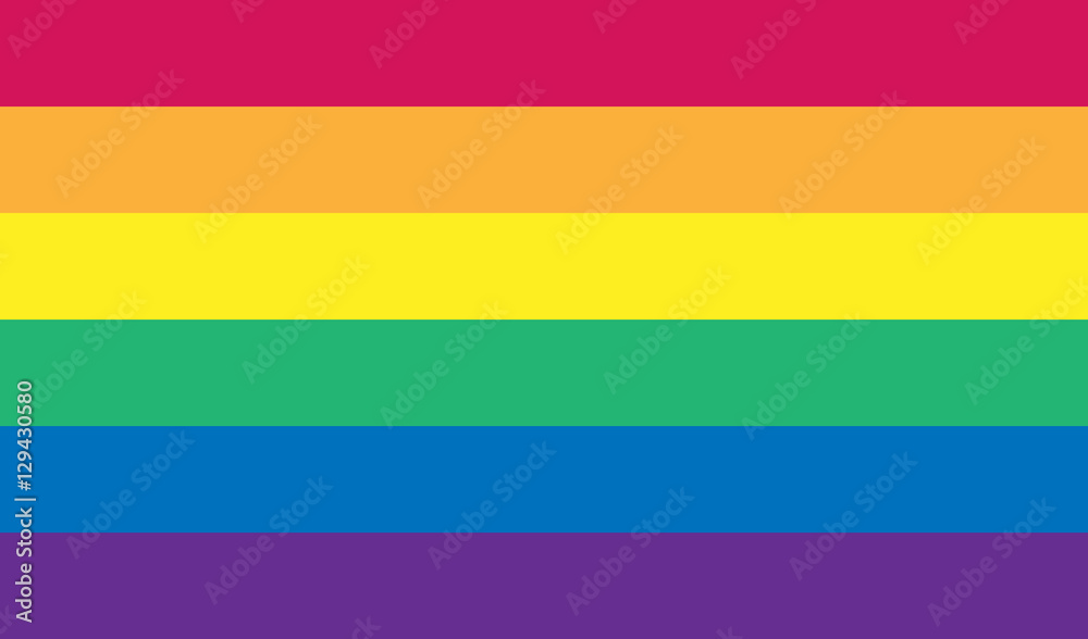 Vector gay flag. Gay pride flag. Flag of gay love. Gay pride. Ga Stock ...