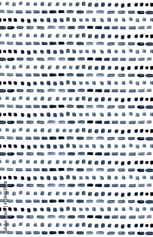 Deep Indigo Dot Pattern Stock Illustration | Adobe Stock