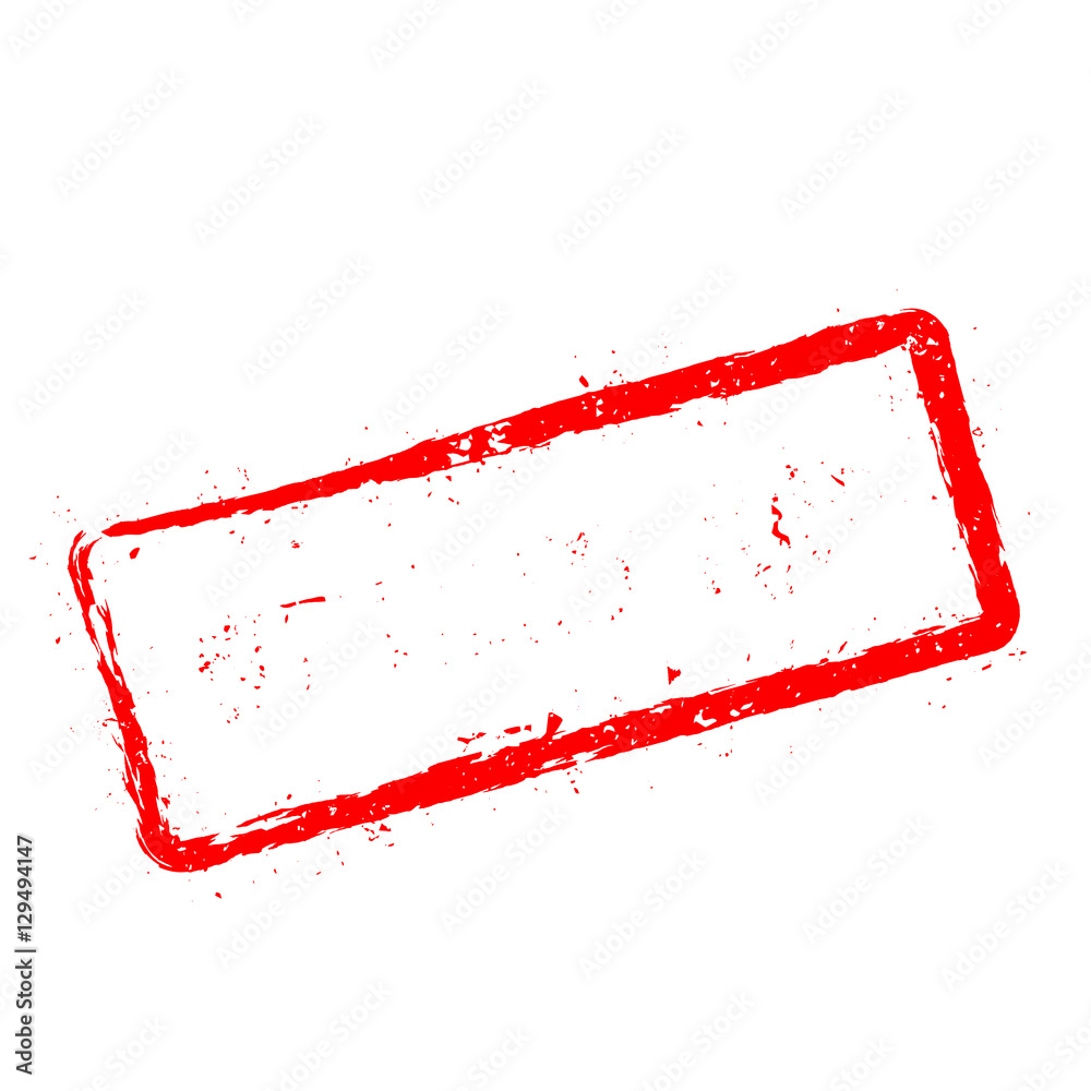 We need you red rubber stamp isolated on white background. Grunge ...