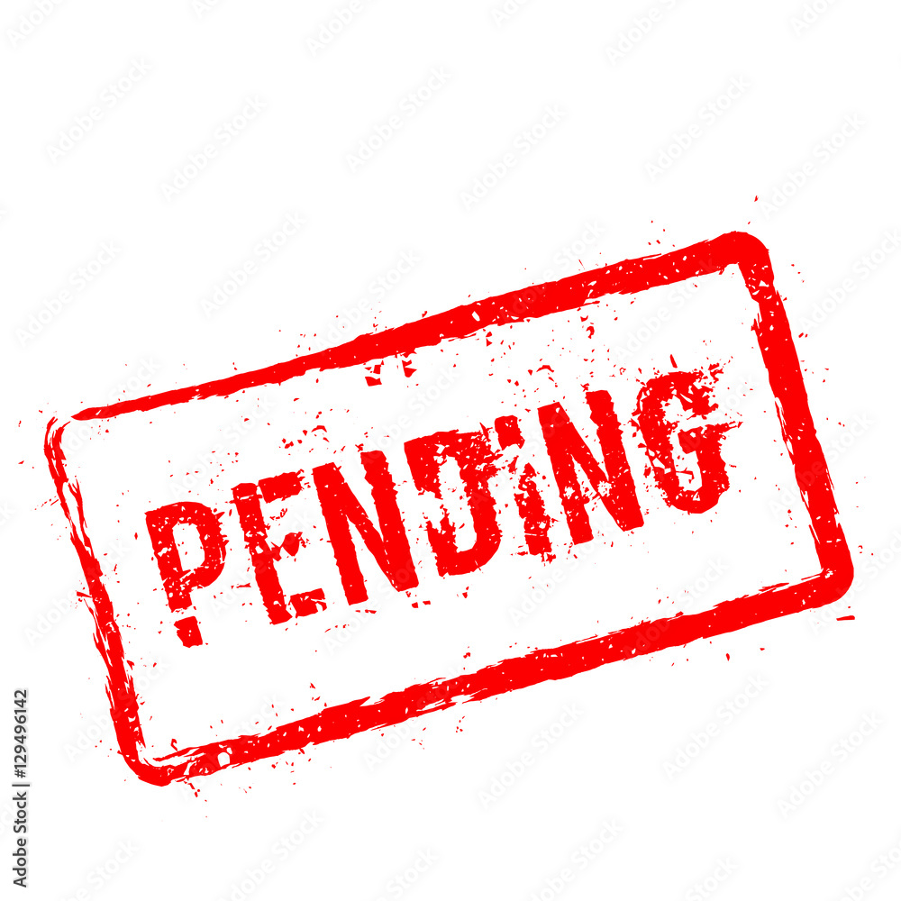 Pending Stamp