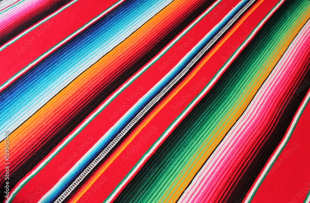 Poncho Mexican Pattern