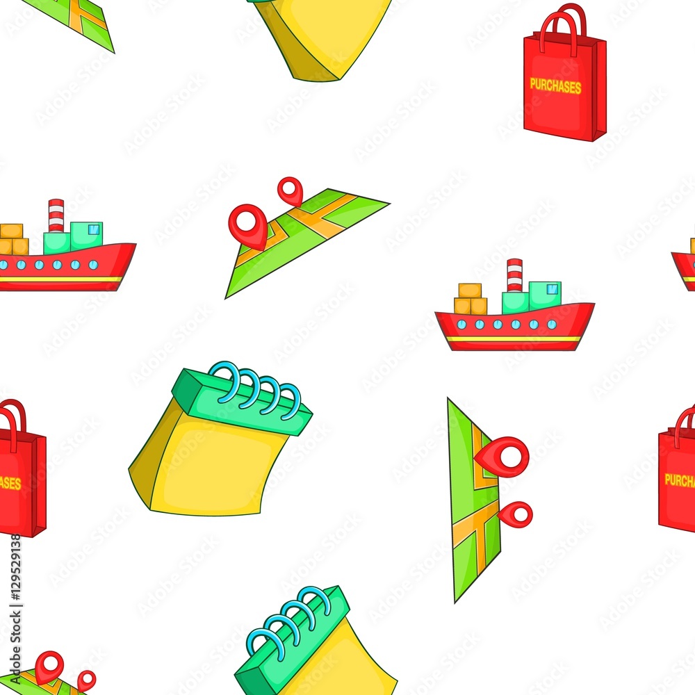 Transfer pattern. Cartoon illustration of transfer vector pattern for ...