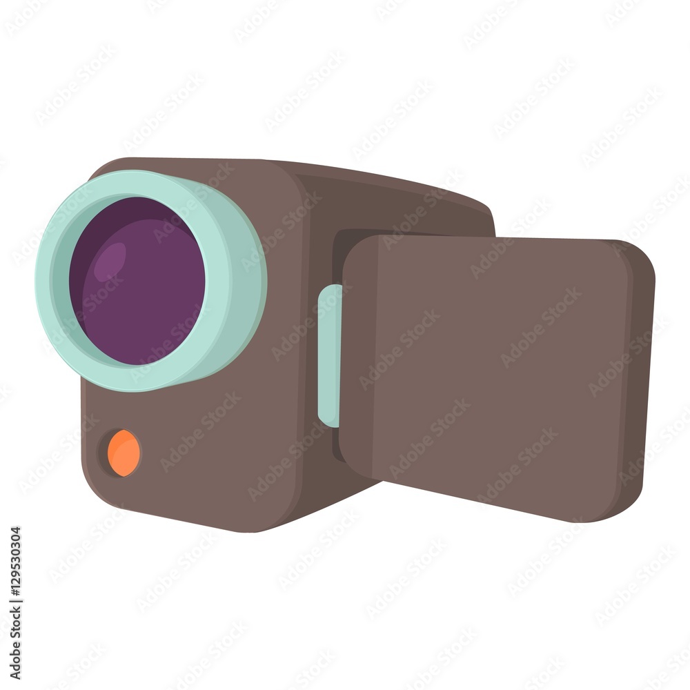 Camcorder icon. Cartoon illustration of camcorder vector icon for web ...