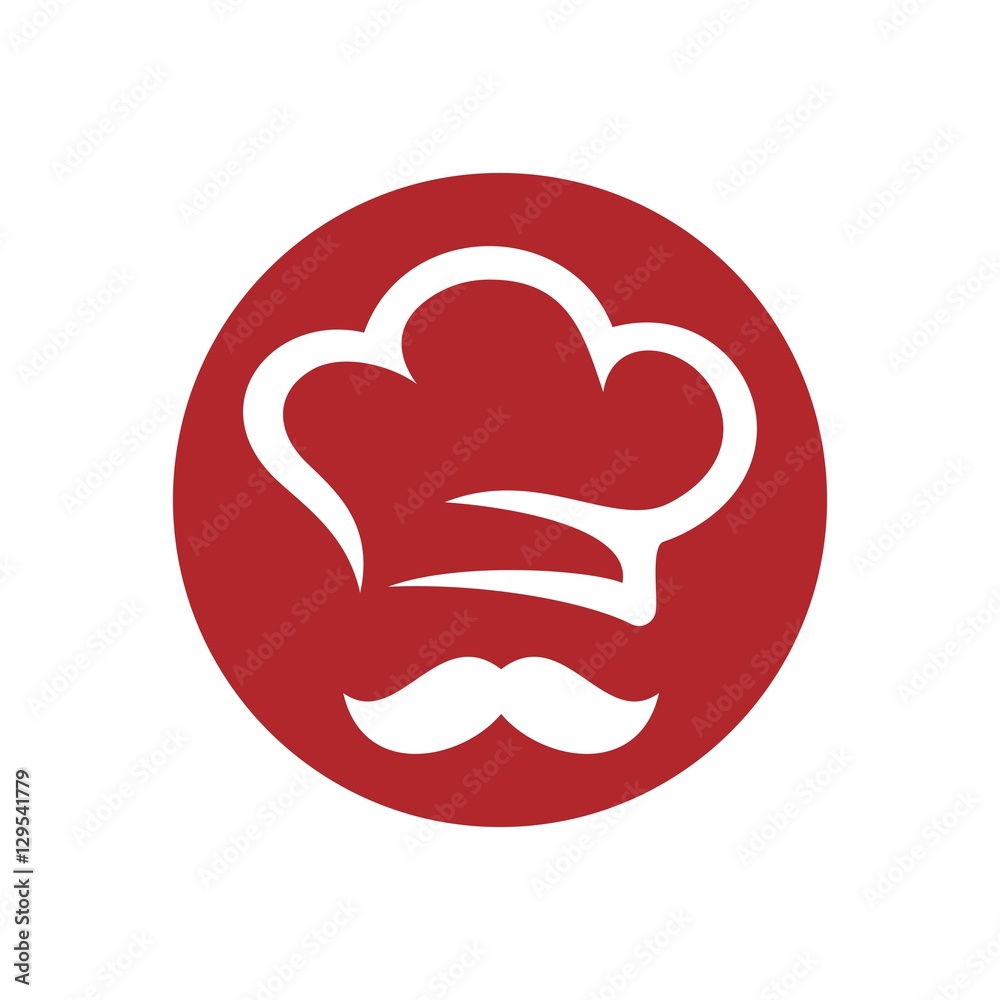 chef head logo for restaurant. Stock Vector | Adobe Stock