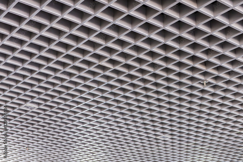 ceiling roof structure of the modern building Stock Photo | Adobe Stock