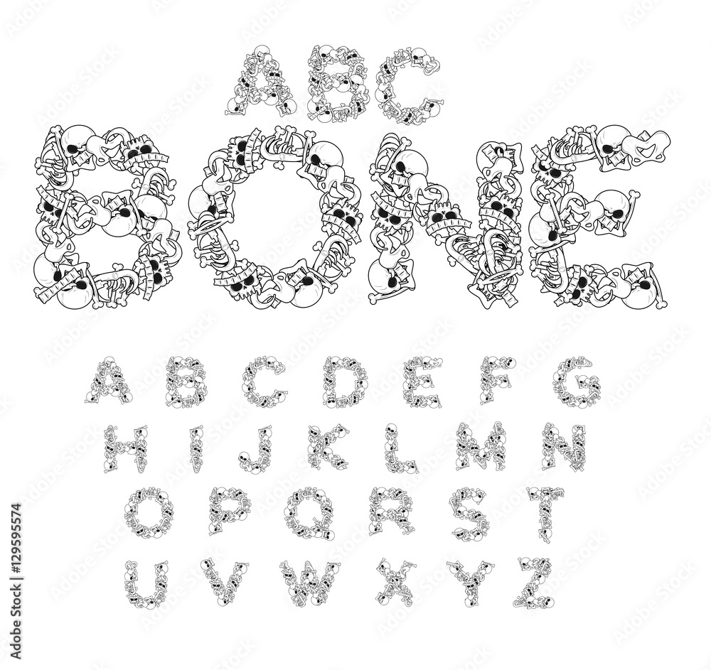 Mandible human isolated. Lower jaw. Anatomy of bone. Part of sku Stock ...